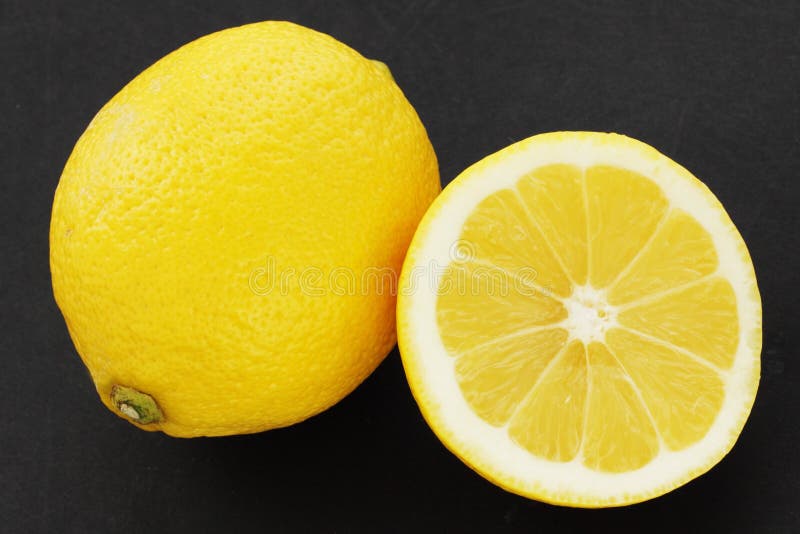 Yellow lemon stock image. Image of objects, green, fruits - 39127933