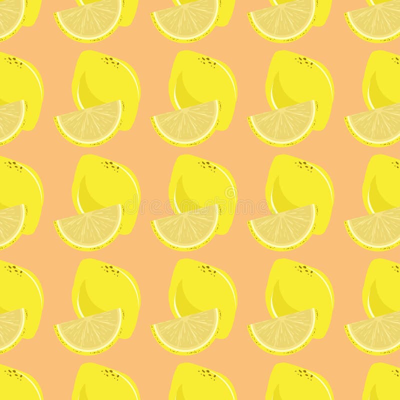 Yellow Lemon Pieces Texture and Pattern Design, Lemons Pieces Cut on ...