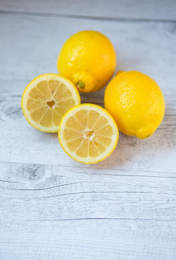 Yellow lemons stock photo. Image of vitamin, vivid, yellow - 49797018