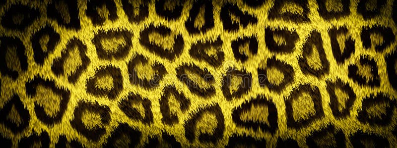 Yellow Leopard Print Abstract Background Stock Photo - Image of ...