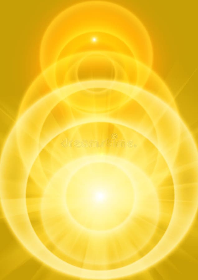 Yellow Light Blur Background Wallpaper. Stock Illustration ...