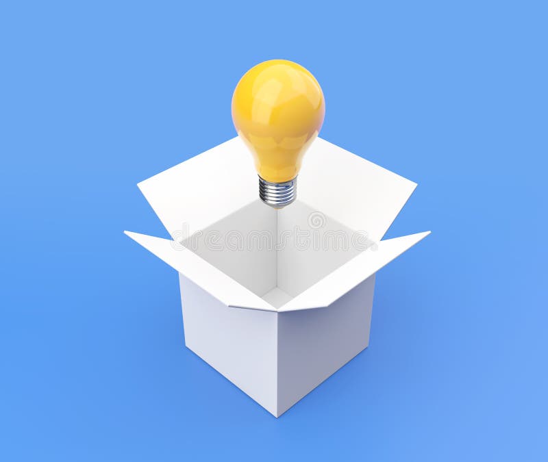 Lightbulb Ideas Concept Doodles Icons Set. Stock Vector - Illustration ...