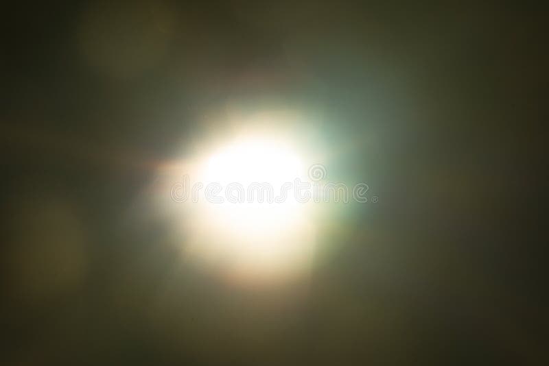 Yellow Light Flare Special Effect on Black Background , Concert ...