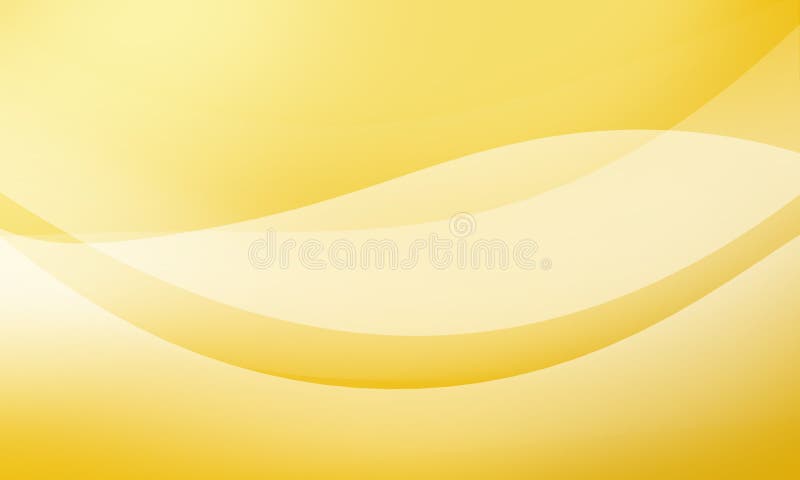 Yellow Light Lines Wave Curves Abstract Background Stock Illustration ...