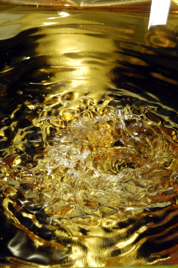 Yellow Light Over Water Ripples and Waves Stock Photo - Image of ripple ...