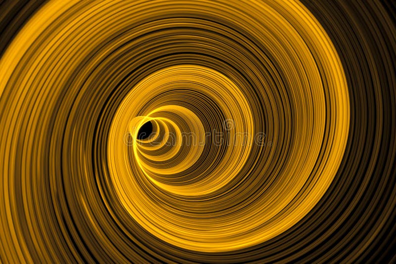 Yellow Light Swirls - Abstract Stock Photo - Image of circle, orange ...