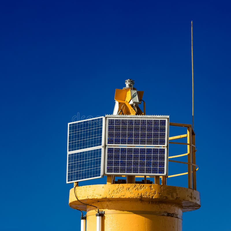 Yellow lighthouse stock photo. Image of close, architecture - 88475602