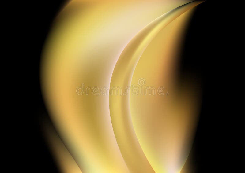 Yellow Lighting Abstract Background Vector Illustration Design Stock ...