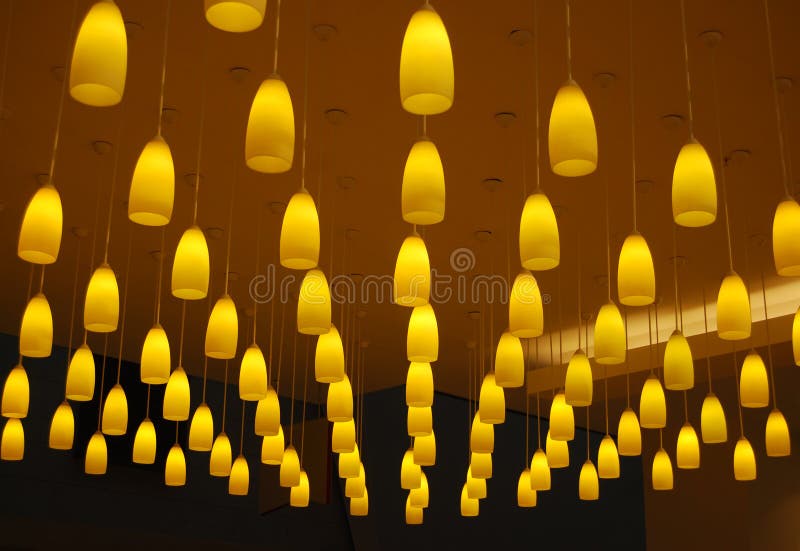 Yellow lights stock photo. Image of lights, cylinder - 13842614
