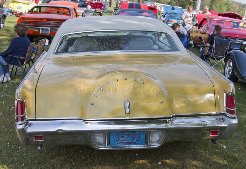 Yellow Lincoln Continental Rear View Stock Photos - Free & Royalty-Free ...