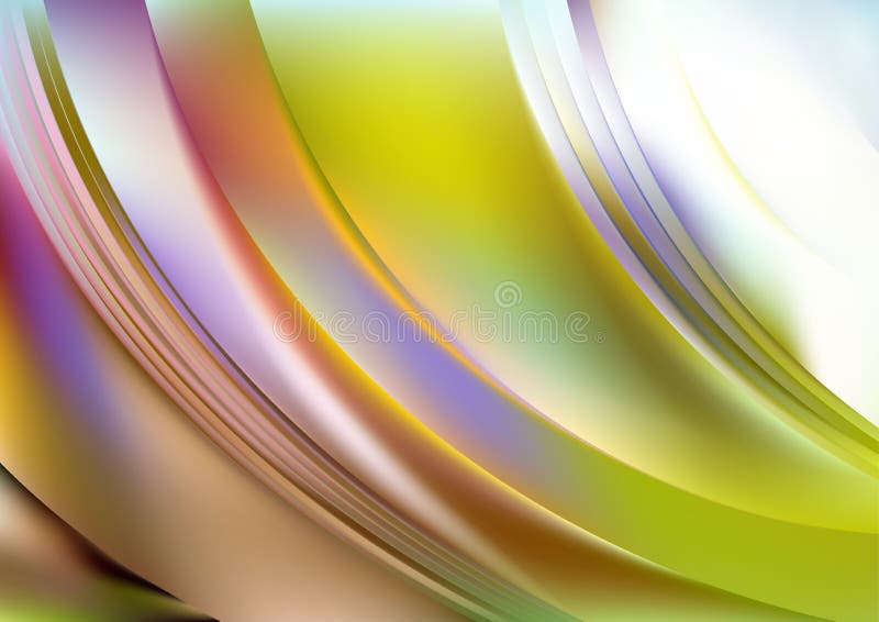 Yellow Line Abstract Background Vector Illustration Design Stock Vector ...