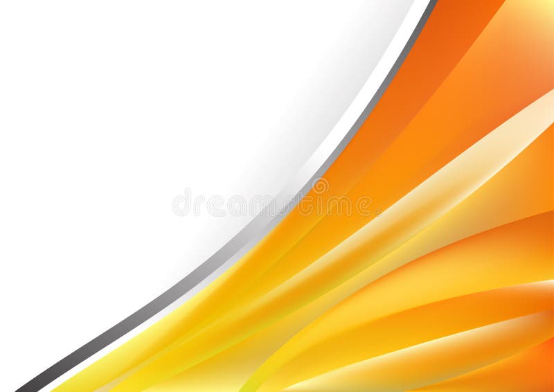 Yellow Line Element Background Vector Illustration Design Stock Vector ...