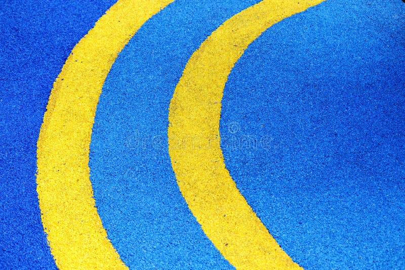 Half Circle Blue Line