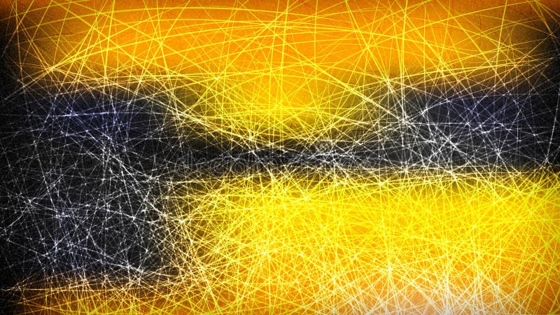 Yellow Line Pattern Beautiful Elegant Illustration Graphic Art Design ...