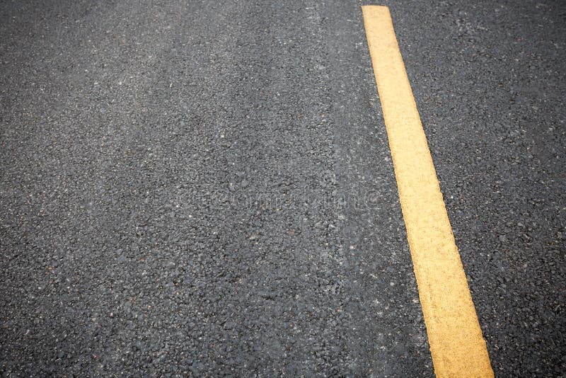 Yellow Line on Road Texture Stock Photo - Image of wallpaper, floor ...