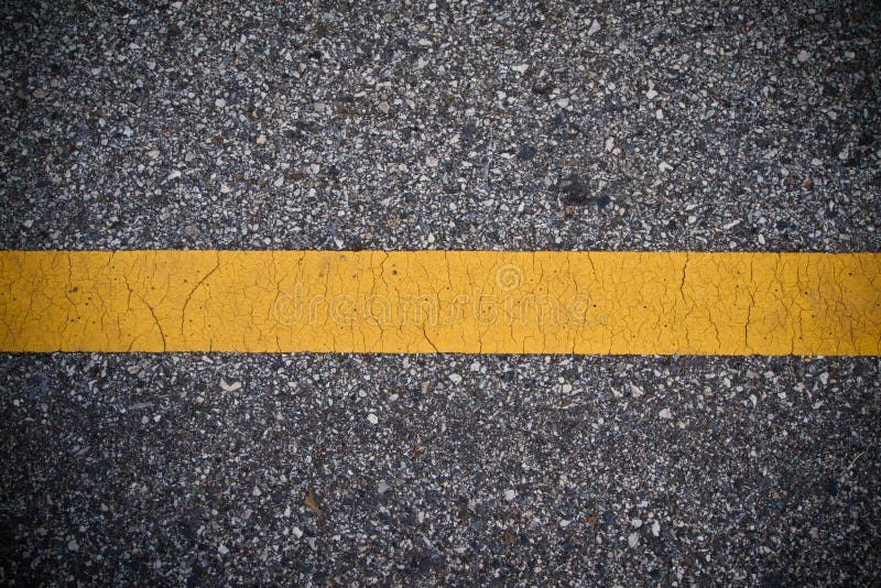 Yellow Line on the Road Texture Stock Photo - Image of backdrop ...