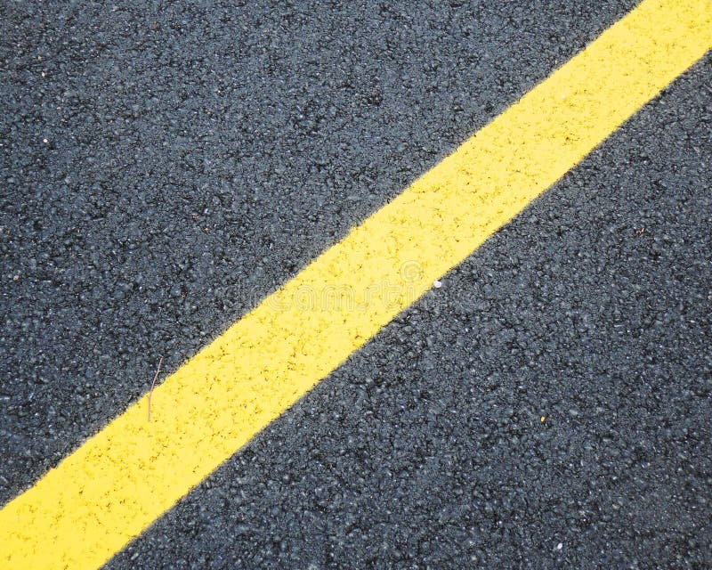 Yellow line sign stock photo. Image of grey, background - 32218004