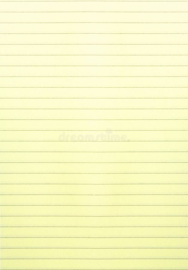 Notebook Paper Background Yellow Lined Paper Art Print By