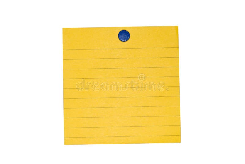 Yellow lined post a note stock image. Image of yellow - 3567473