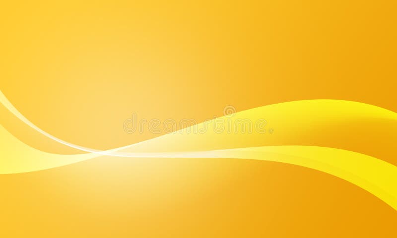 Yellow Lines Curves Waves Smooth Gradient Abstract Background Stock ...