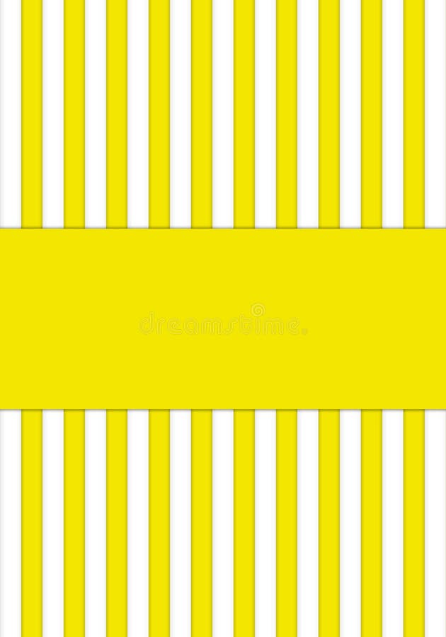 Yellow Lines and White Lines Background. Stock Illustration ...