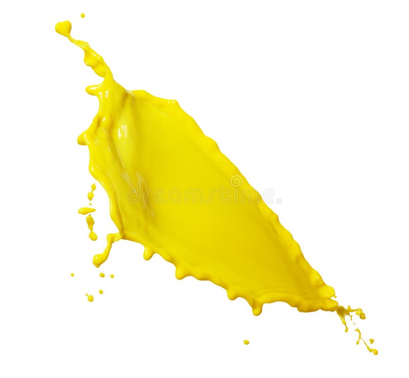 Yellow Liquid Splash Collection Stock Photo - Image of collection, pour ...