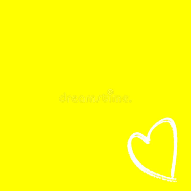 Yellow Love Note Template stock photo. Image of love - 328240290