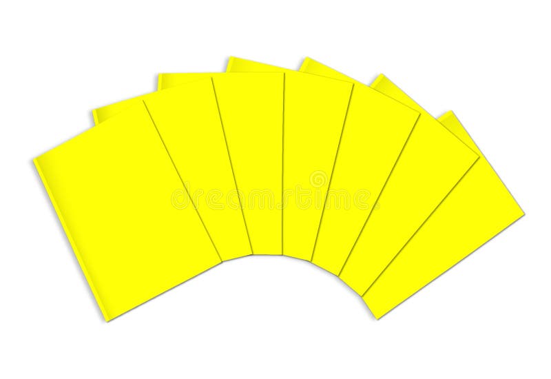 Yellow Magazine Blank Template for Presentation Layouts and Design ...