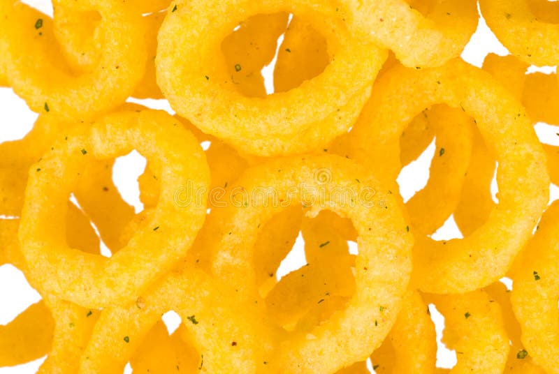 Yellow maize onion snacks stock image. Image of salty - 25742883