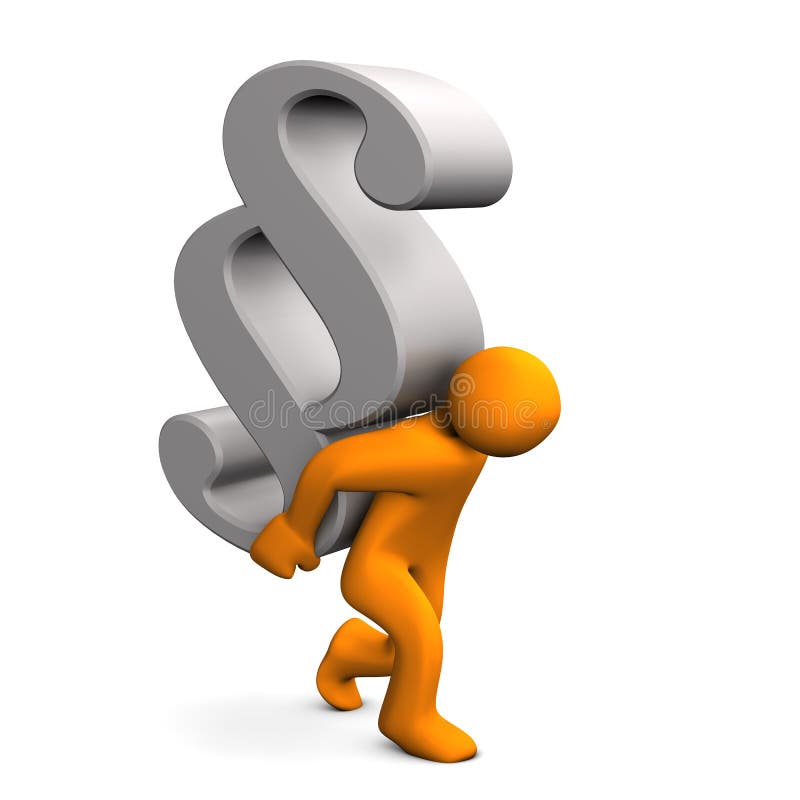 Yellow man section sign stock illustration. Illustration of rendered ...