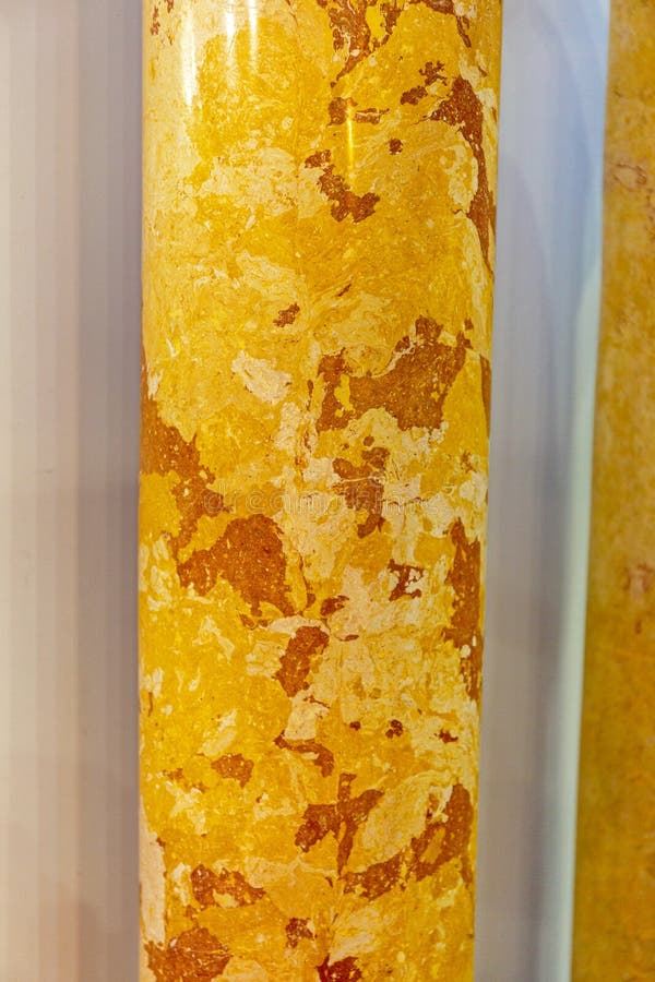 Yellow Marble Slab stock photo. Image of granite, yellow - 207455922