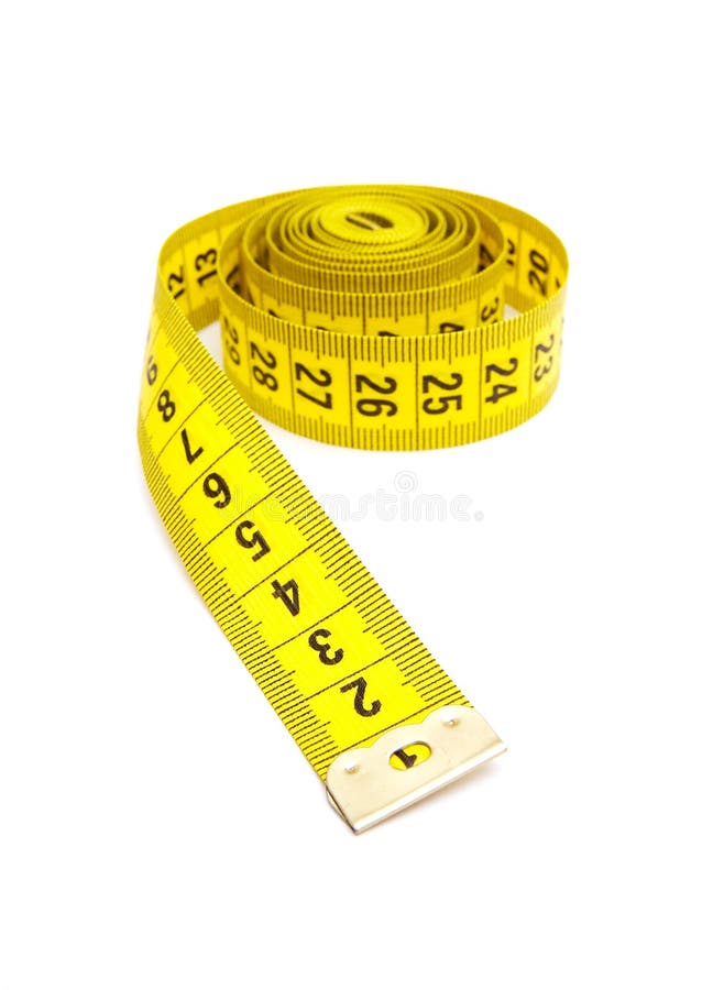 Yellow measuring tape stock photo. Image of instrument - 15428282