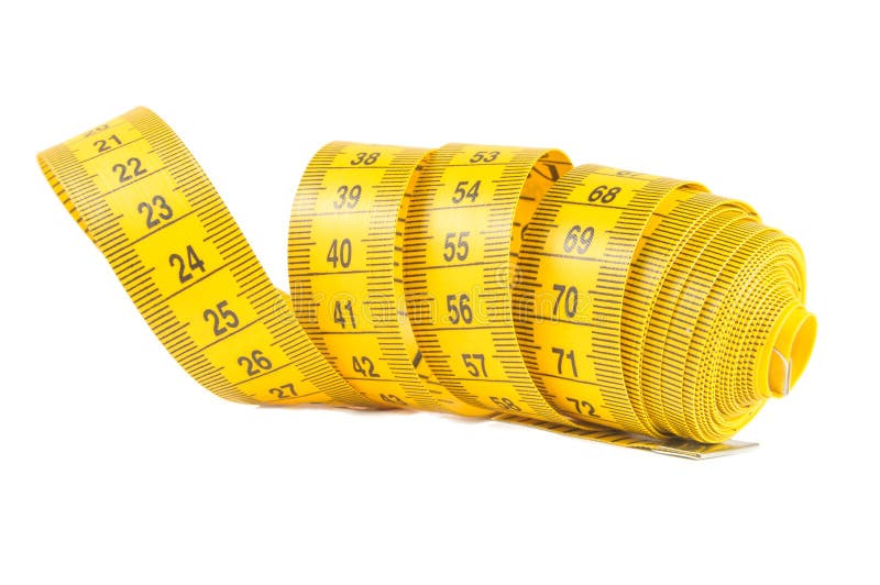 Yellow Measuring Tape stock image. Image of width, number - 16916665