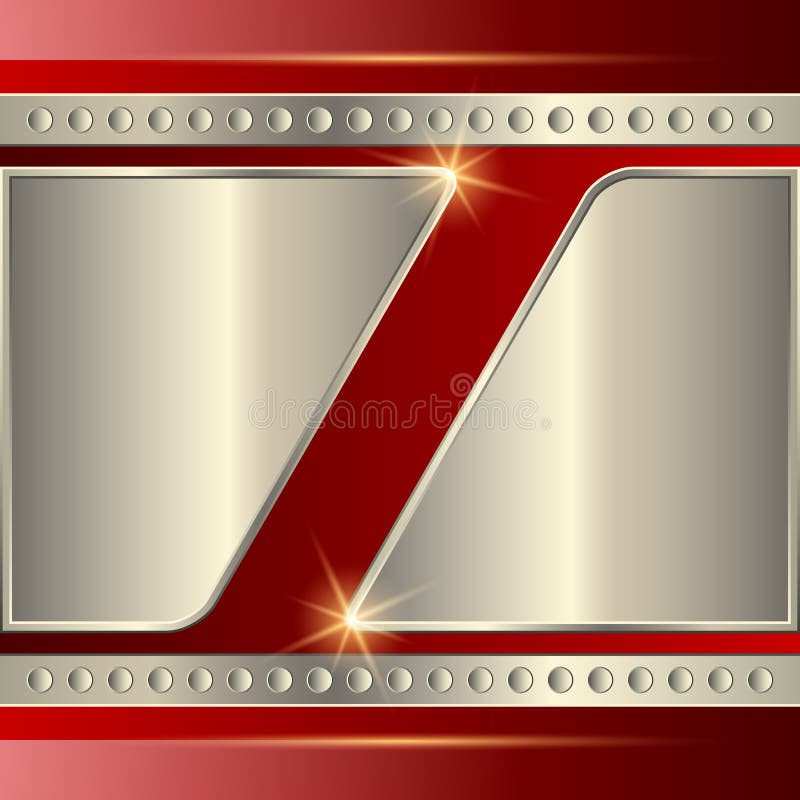 Yellow metal background stock vector. Illustration of chrome - 30467533