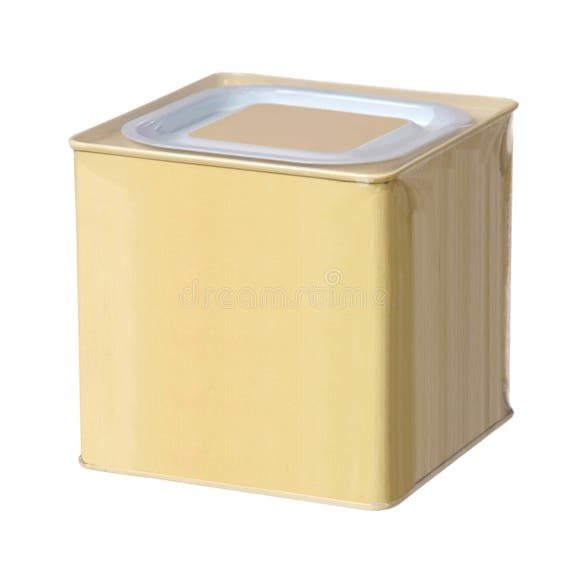 Yellow metal box stock photo. Image of branding, case - 41450504