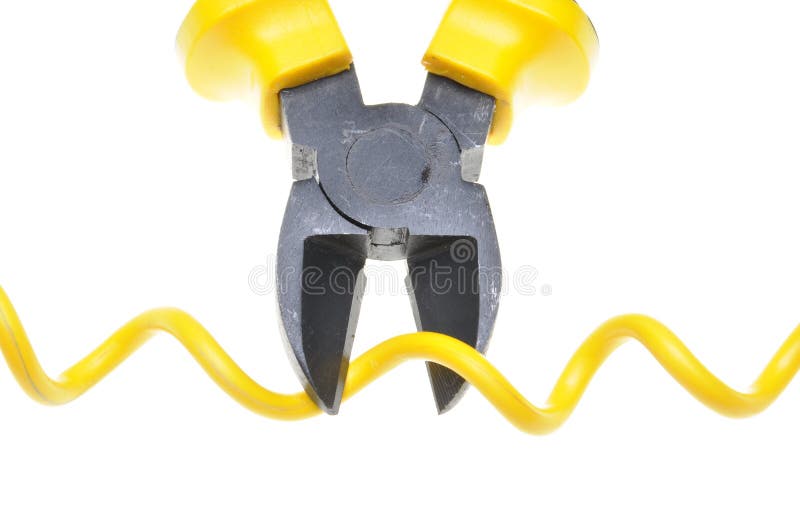 Metal nippers tool stock image. Image of disconnecting - 29093919