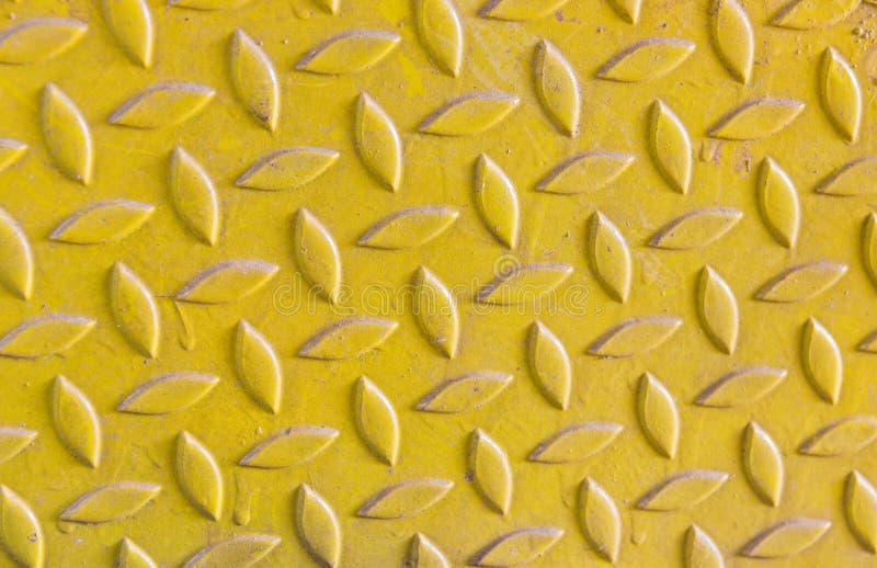 Yellow Metal Plate Textures Seamless Stock Photo - Image of plate ...