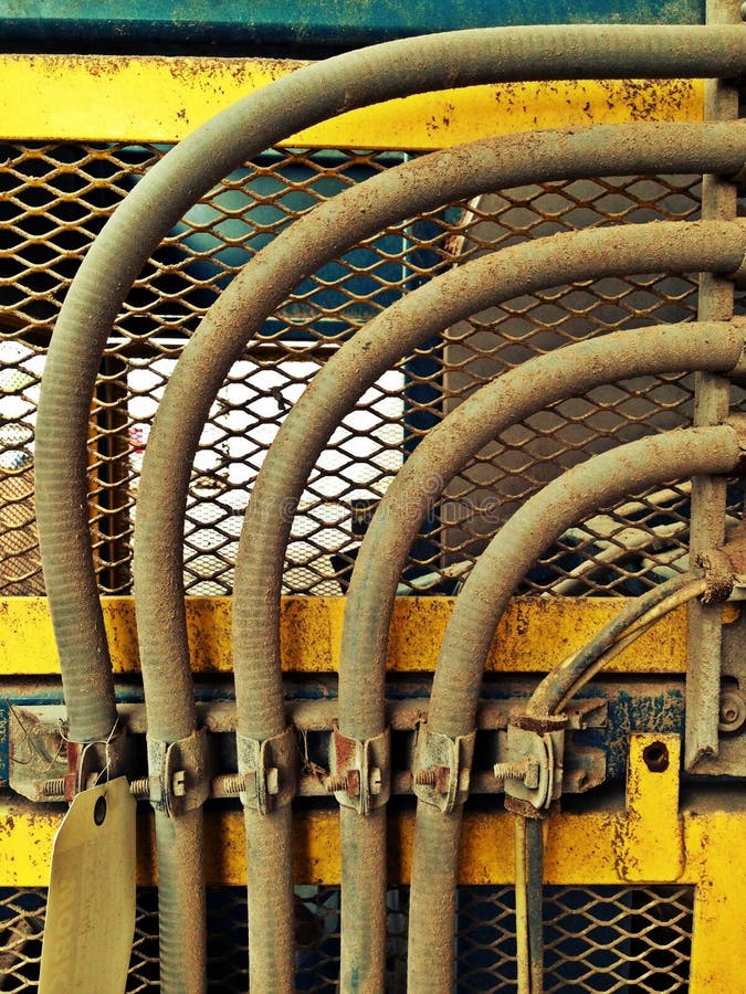 Yellow, Metal, Wire, Material Stock Photo - Image of pipe, steel: 131083090