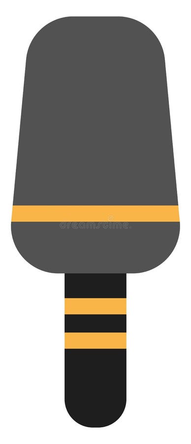 Yellow microphone isolated stock vector. Illustration of cartoon ...