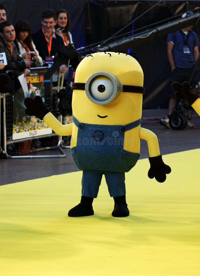 Yellow Minion At Despicable Me Premiere Editorial Stock Image - Image ...