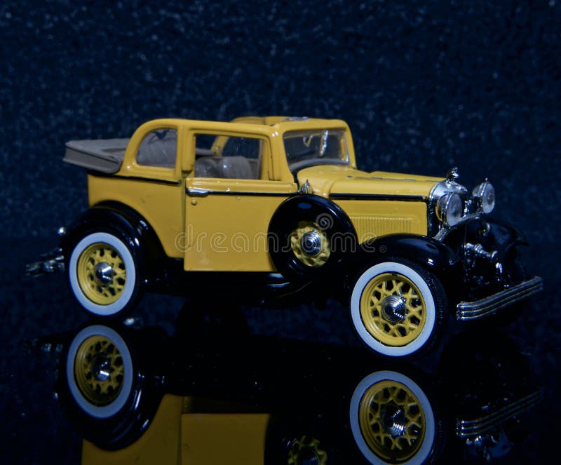 Yellow model T Ford stock image. Image of model, tire - 120103705
