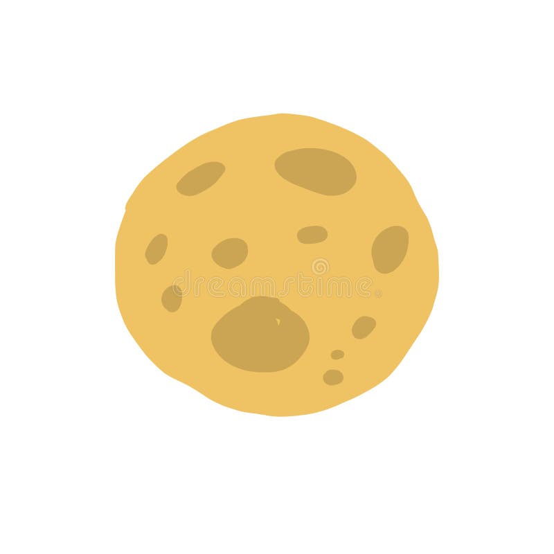 Yellow Moon Isolated for Your Design Stock Vector - Illustration of ...