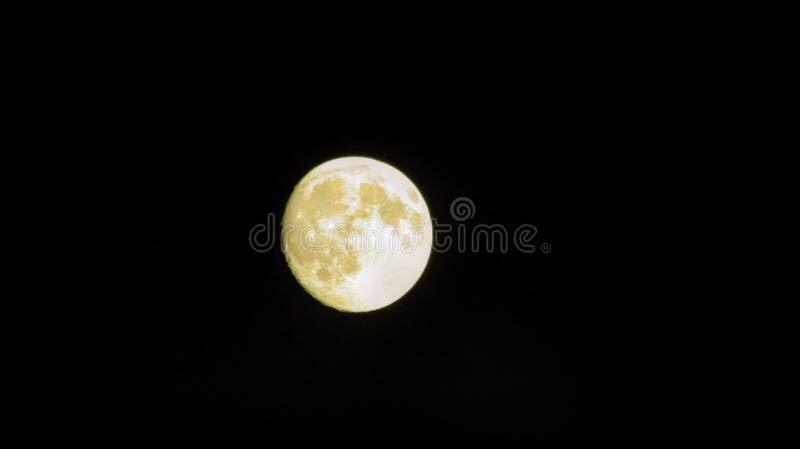 Yellow moon stock image. Image of full, yellow, moon - 81298359
