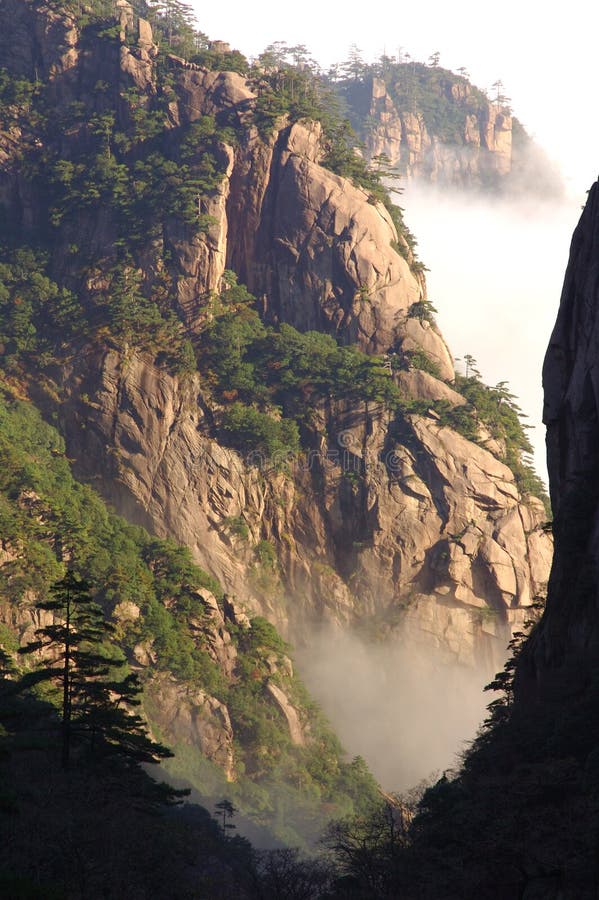 Yellow Mountain stock photo. Image of beauty, rock, yellow - 2029524