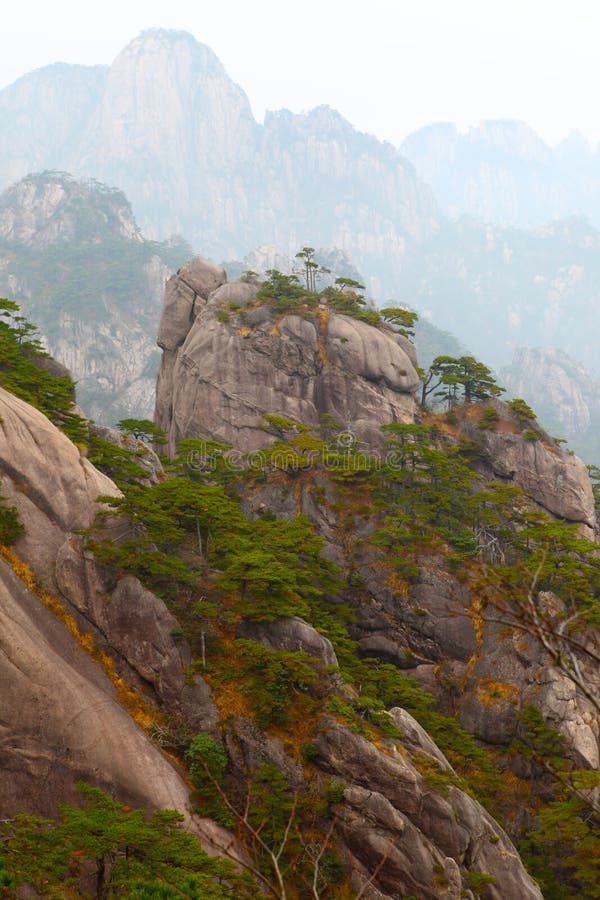 Yellow Mountain stock photo. Image of magnificence, valley - 27829492