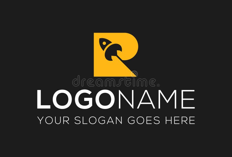 Negative Space R Logo Stock Illustrations – 373 Negative Space R Logo ...