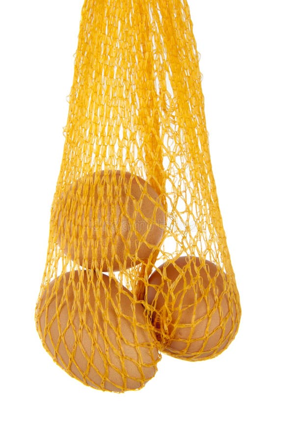 Yellow net with three eggs stock image. Image of netherlands - 36687043