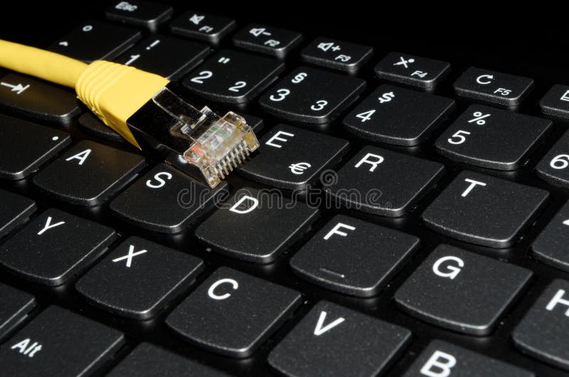 Computer Network Cable Picture. Image: 5084155