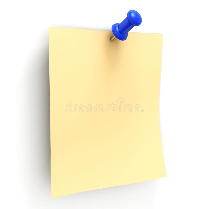 Sticky Note stock vector. Illustration of copy, closeup - 27698179