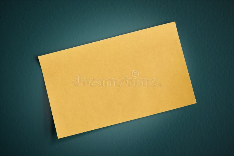 Yellow note sticker paper stock image. Image of message - 157159559